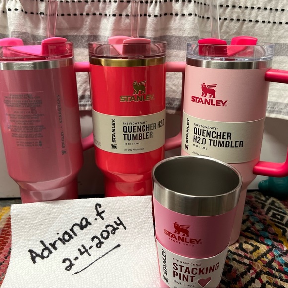 Stanley | Dining | Rare Pink Stanley Collection | Poshmark